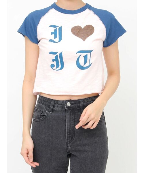 jouetie（ジュエティ）の「I LOVE jt Tシャツ（Tシャツ/カットソー）」 - WEAR