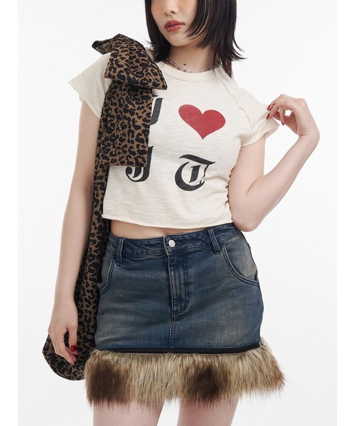 jouetie（ジュエティ）の「I LOVE jt ラグランTシャツ 夏服（Tシャツ/カットソー）」 - WEAR