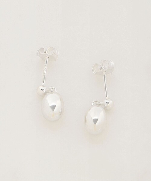 Steven Alan（スティーブンアラン）の「＜RAGBAG STUDIO＞REFLECTION MINI EARRINGS SILVER/ピアス（ピアス（両耳用））」 - WEAR