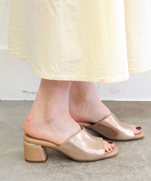 ヒールアップミュールサンダル 3720551（サンダル）｜cava cava（サヴァサヴァ）のファッション通販 - ZOZOTOWN