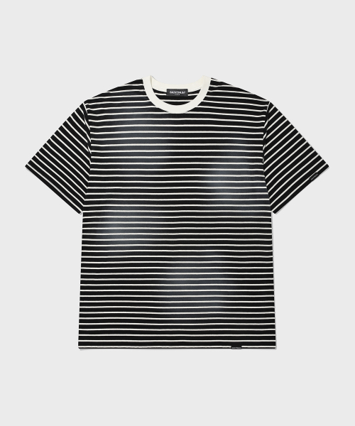 SP Washing Stripe Short Sleeve T-shirt Black（Tシャツ/カットソー）｜SAINTPAIN（セイント ...