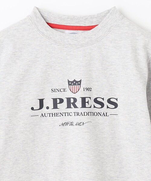 J.PRESS（ジェイプレス）の「【140-170㎝】USAハウスロゴ ロングTシャツ（Tシャツ/カットソー）」 - WEAR