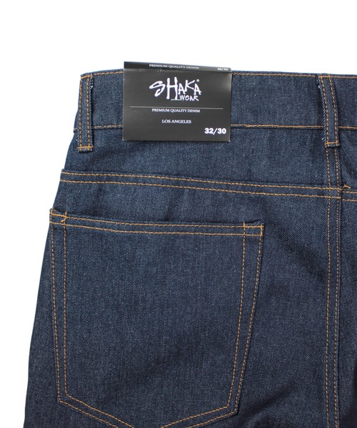 SHAKA WeAR（シャカウェア）の「SHAKA WEAR/シャカ ウェア 13OZ ロー デニム ジーンズ（デニムパンツ）」 - WEAR