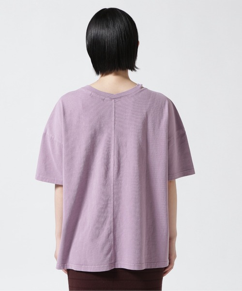 AVIREX（アヴィレックス）の「OPEN NECK T-SHIRT/ オープンネックTシャツ（Tシャツ/カットソー）」 - WEAR