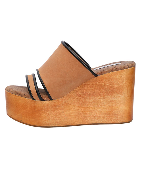 AMERI（アメリ）の「MEDI DOUBLE STRAP PLATFORM SANDAL（サンダル）」 - WEAR