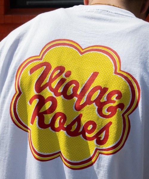 【セール】【Viola&Roses/ヴィオラアンドローゼス】 Candy Tee 「Candy」ショートスリーブTシャツ（Tシャツ/カットソー）｜VIOLA&ROSES（ヴィオラアンドローゼズ ...