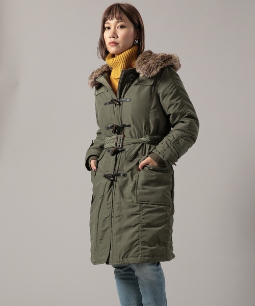 AVIREX（アヴィレックス）の「ダウンミリタリーダッフルコート/ DOWN MILITARY DUFFLE COAT（ダウンジャケット ...