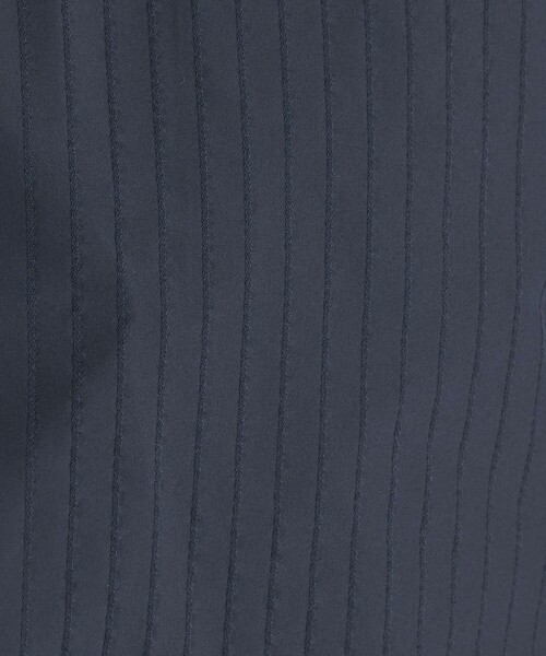 green label relaxing（グリーンレーベルリラクシング）の「ドビー ストライプ ケープ ノースリーブ シャツ -マシン ...