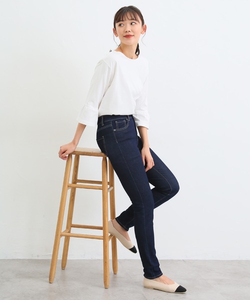 Honeys（ハニーズ）の「スリムデニムスキニー（股下76cm）（デニムパンツ）」 - WEAR