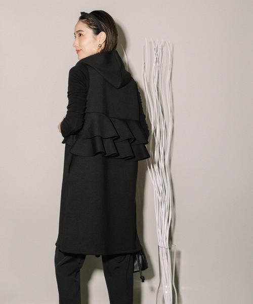 MHBG TOKYO（エムエイチビージートーキョー）の「ウエストフリルロングジレ（ベスト）」 - WEAR