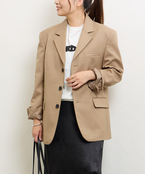 JOURNAL STANDARD（ジャーナルスタンダード）の「【DUNST/ダンスト】UNISEX CLASSIC 3BUTTON BLAZER UDJA4C106（テーラードジャケット ...