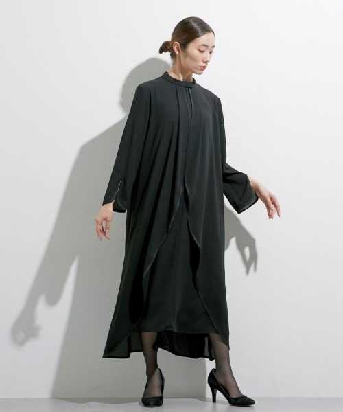 Callarus Black Formal（カラルスブラックフォーマル）の「【ZOZO限定】｜日本製生地｜喪服・礼服｜洗える｜防しわ（イージーケア）｜レディース｜ フロントファスナー｜袖 ...