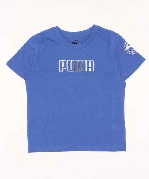 PUMA（プーマ）の「PUMA プーマ キッズ ボーイズ ACTIVE SPORTS グラフィック 半袖 Tシャツ 120-160cm（Tシャツ/カットソー）」 - WEAR