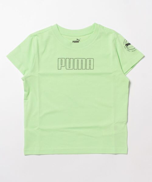 PUMA（プーマ）の「PUMA プーマ キッズ ボーイズ ACTIVE SPORTS グラフィック 半袖 Tシャツ 120-160cm（Tシャツ/カットソー）」 - WEAR