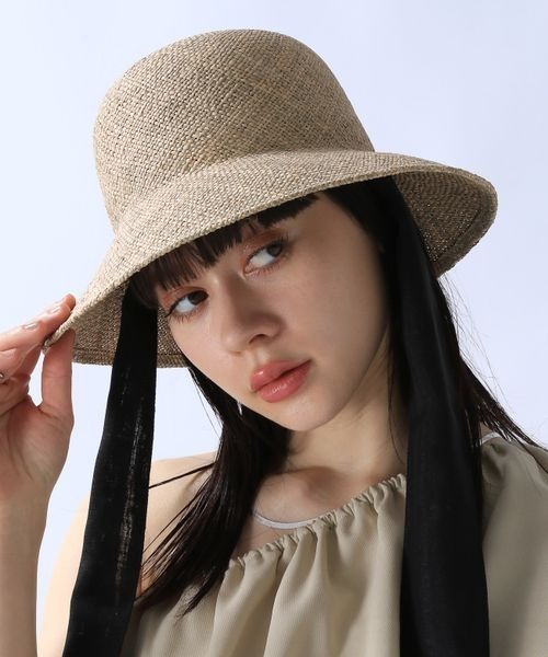 JEANASIS（ジーナシス）の「リボンツキキャペリンHAT/106954（ハット）」 - WEAR