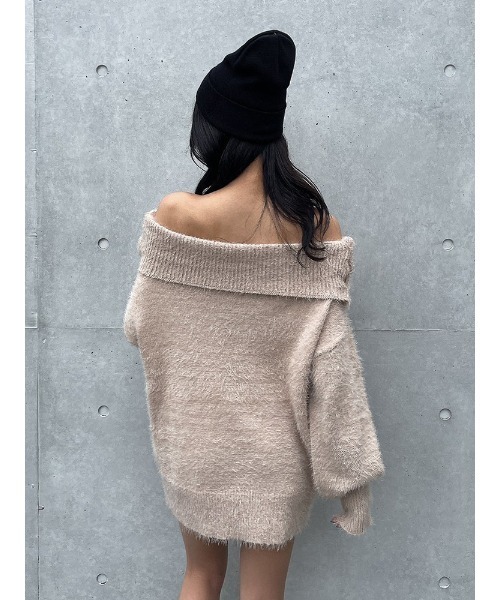 ENVYM（アンビー）の「オフショルフェザーOP（ワンピース）」 - WEAR