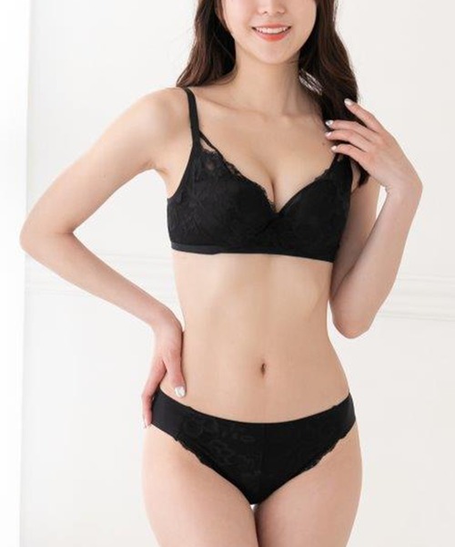 SETUP7（セットアップセブン）の「【SETUP7】秒盛り&ふわっと 極厚パッドブラ 12027 SNK（ブラジャー）」 - WEAR