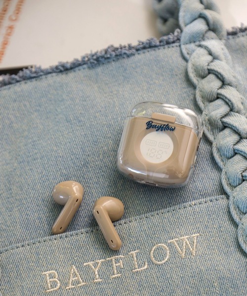 BAYFLOW（ベイフロー）の「[バッテリー残量がわかりやすい]BFワイヤレスイヤフォン（ヘッドフォン/イヤホン）」 - WEAR
