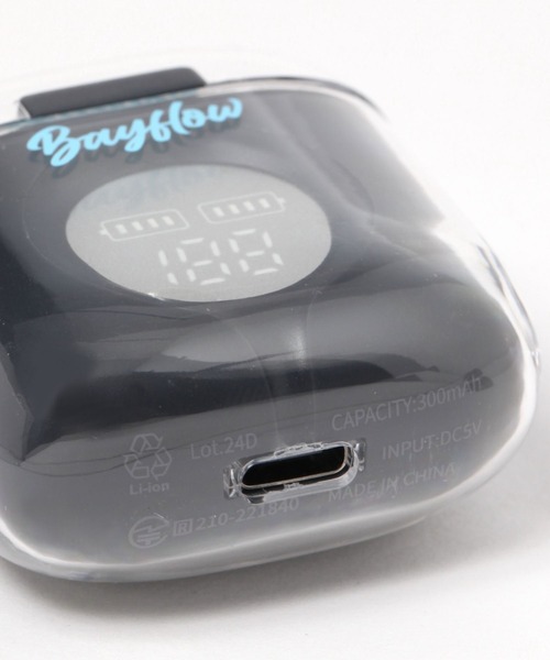 BAYFLOW（ベイフロー）の「[バッテリー残量がわかりやすい]BFワイヤレスイヤフォン（ヘッドフォン/イヤホン）」 - WEAR