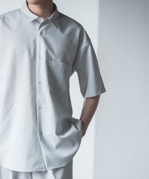 URBAN RESEARCH（アーバンリサーチ）の「『UR TECH DRYLUXE』DRY LUXE SHORT SLEEVE SHIRTS（シャツ/ブラウス）」 - WEAR