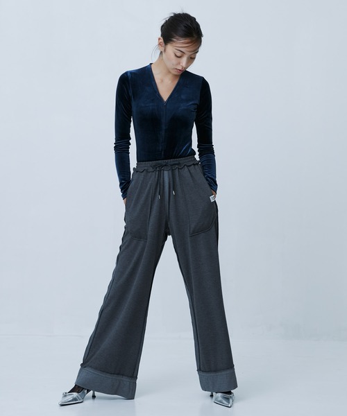 【中古】ミハラヤスヒロ MIHARA YASUHIRO Inside out pants インサイドアウト トラックパンツ 38 ピンク B10PT711 MIHARAYASUHIRO/ミハラヤスヒロ】INSIDE OUT PANTS/インサイドアウト