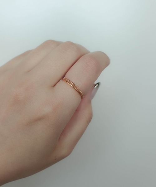 Thick Double Ring（リング）｜ebine（エビネ）のファッション通販 - ZOZOTOWN