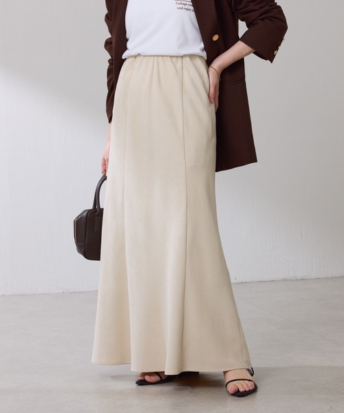 スエードタッチマーメイドスカート（スカート）｜COLLAGE GALLARDAGALANTE（コラージュガリャルダガランテ）のファッション通販 ...