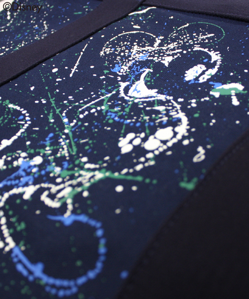 mtg.（モンタージュ）の「Disney（ディズニー） SPLATTER MICKEY TOTE（トートバッグ）」 - WEAR