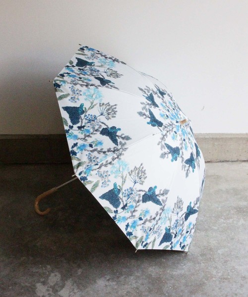 everlasting sprout（エバーラスティングスプラウト）の「刺繍花壇の雨天兼用日傘（長傘）」 - WEAR