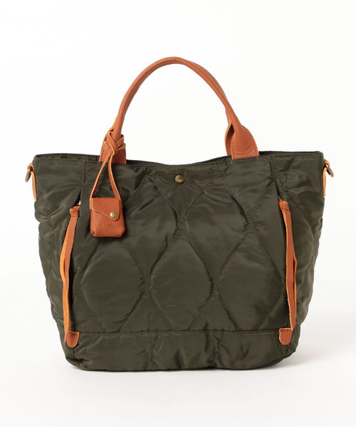 Ray BEAMS（レイビームス）の「toleur / キルティング 2way バッグ（トートバッグ）」 - WEAR