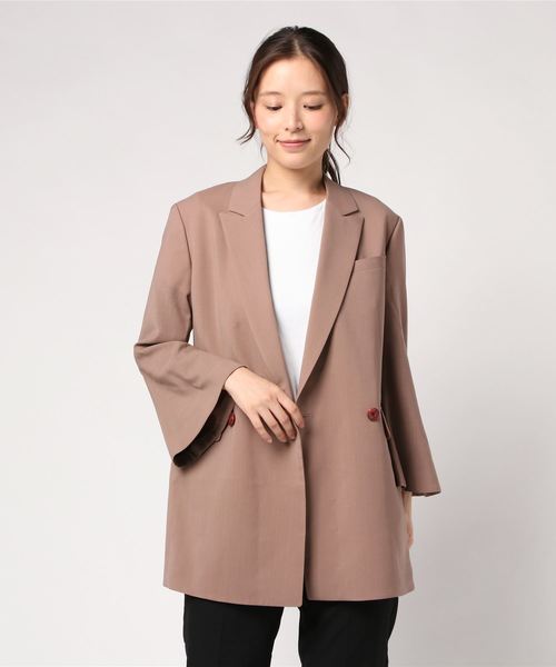 ALLEGE（アレッジ）の「ALLEGE / アレッジ Flare Sleeve Jacket（テーラードジャケット）」 - WEAR