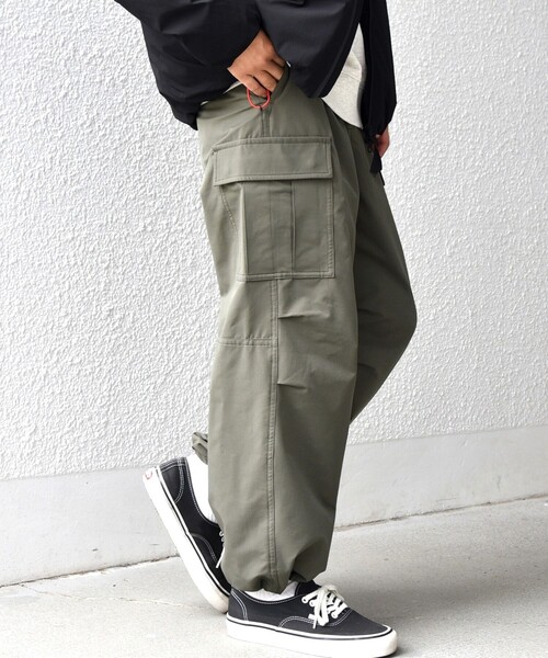 シップス エニィ（SHIPS any）/SHIPS any:〈洗濯機可能〉裏起毛 ウォーム スマート ワイド イージー カーゴ パンツ◇ セール】SHIPS any:〈洗濯機可能〉裏起毛 ウォーム スマート ワイド